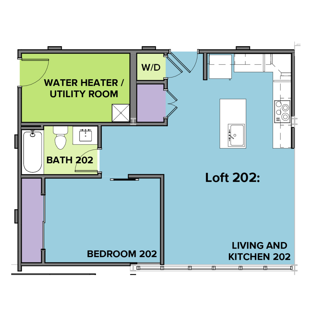 Potwin Lofts – Second Level | Topeka Lofts